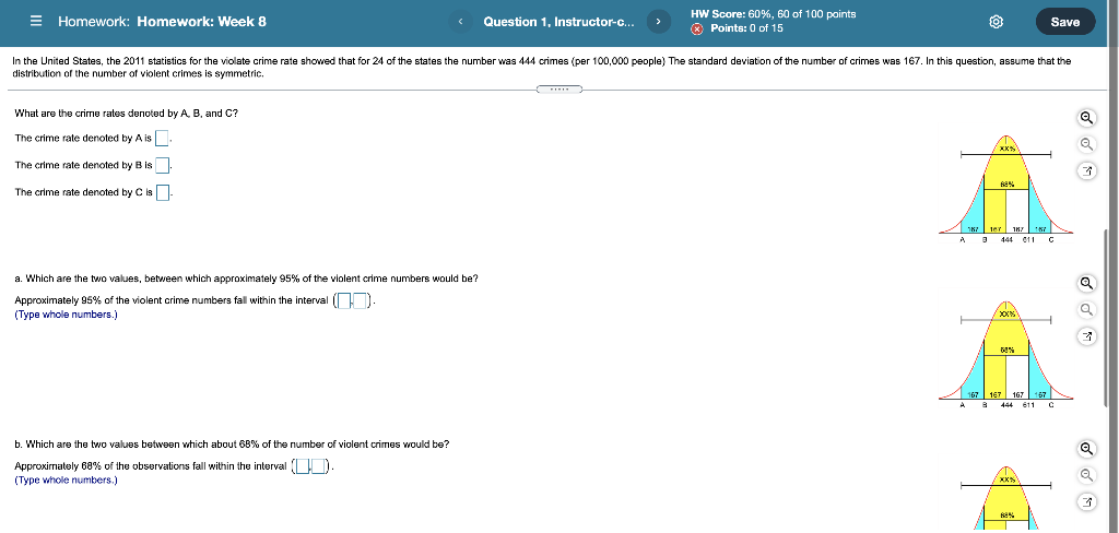 Solved = Homework: Homework: Week 8 Question Instructor-c... | Chegg.com