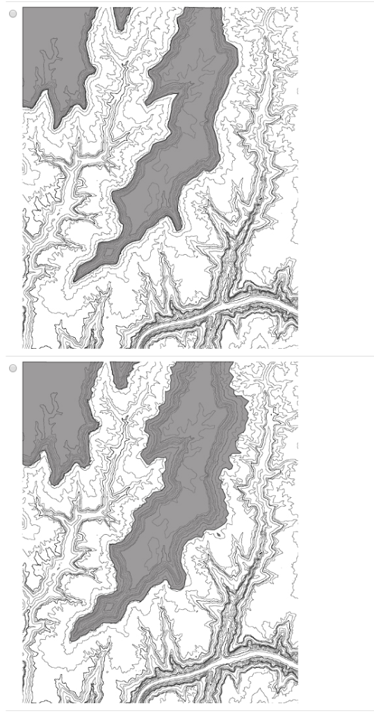 Solved DQuestion 1 2.5 pts Choose the geologic map that most | Chegg.com Solved DQuestion 1 2.5 pts Choose the geologic map that most | Chegg.com