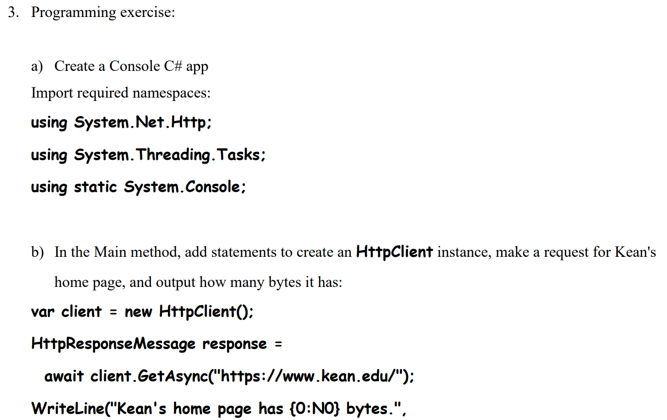 Solved Please use Visual Studio for coding and provide | Chegg.com