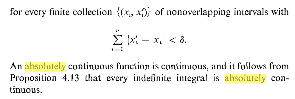Solved 4 Absolute Continuity A real-valued function f | Chegg.com