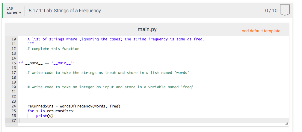 Solved Write A Program That Reads Whitespace Delimited