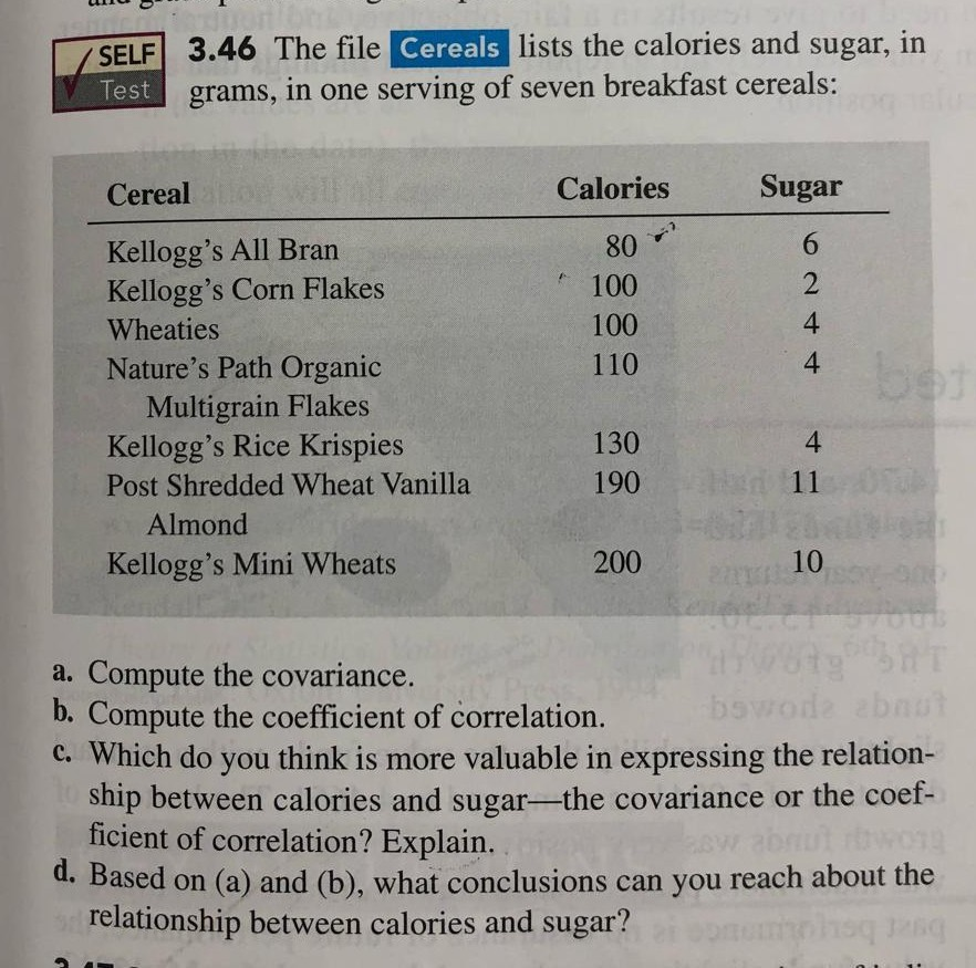 Solved LEARNING THE BASICS 3.37 The following is a set of | Chegg.com