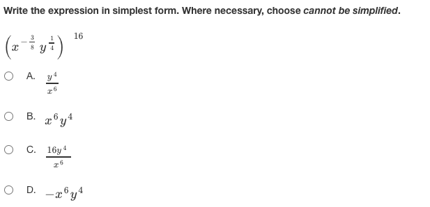 Solved Write the expression in simplest form. Where | Chegg.com
