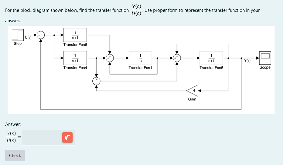 How To Calculate Transfer Function From Block Diagram Solved