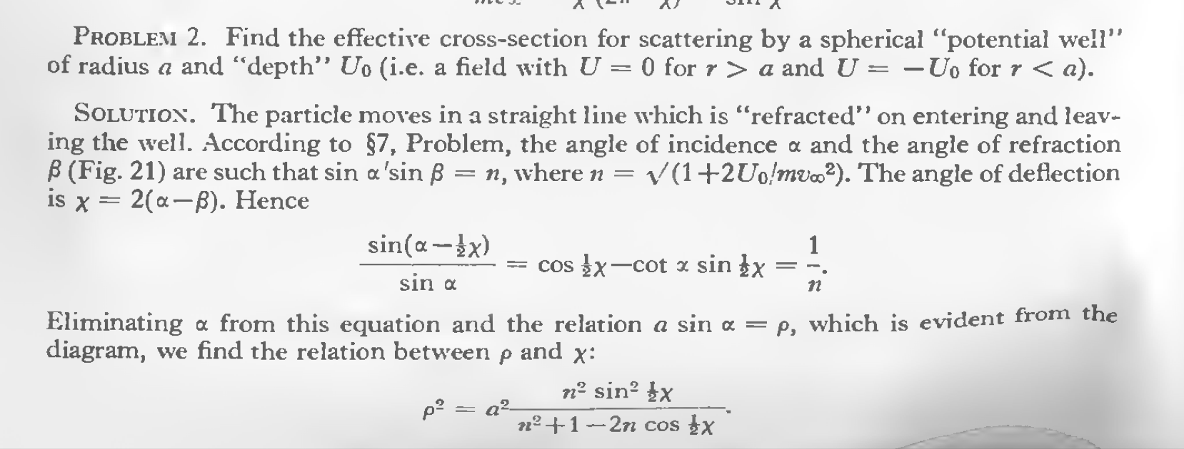 Solved ProbleM 2. Find the effective cross-section for | Chegg.com