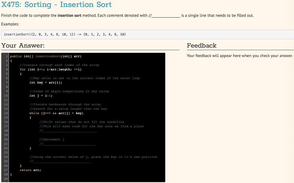 Solved X466: Sorting - Fix Selection Sort - The following | Chegg.com