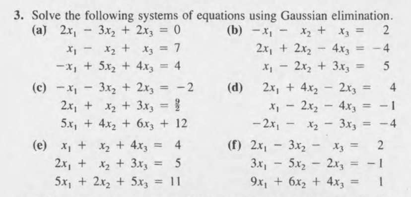 Solved Solve 3a And 3d Showing All Work. Solve The Following