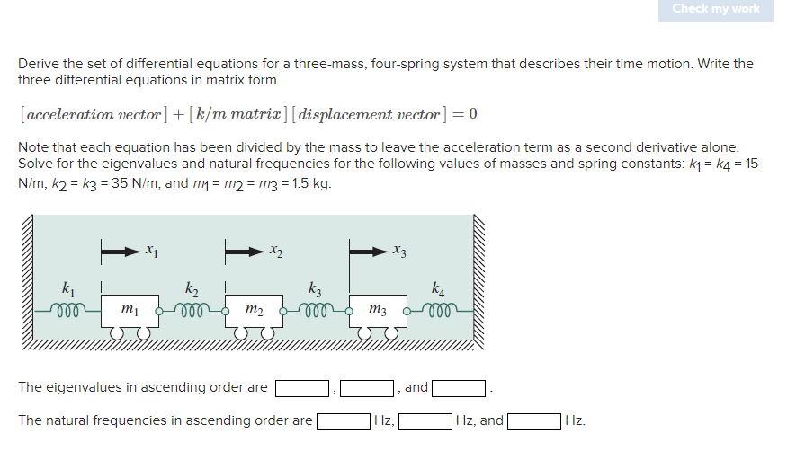 Solved Use the power method to determine the lowest | Chegg.com