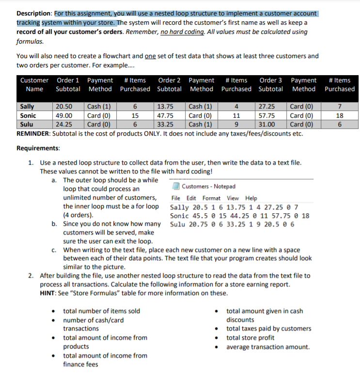 Solved C++. For this assignment, you will use a nested loop | Chegg.com