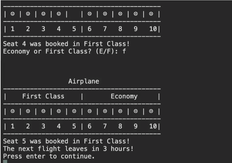Solved C Sharp Airline Reservation Program How Do You 
