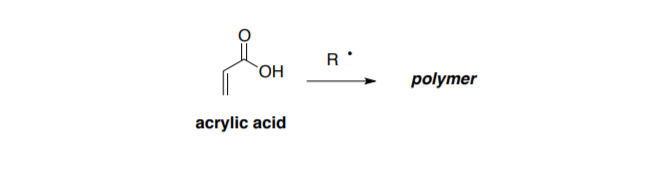 Solved Acrylic acid is an organic compound shown below. (a) | Chegg.com
