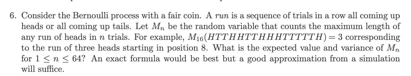 Solved Revisit Problem 6 From Chapter 4 Write Down An
