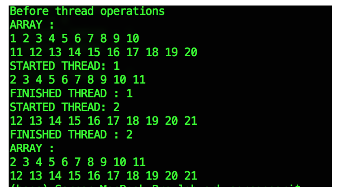 C code, C programming, you will create POSIX threads | Chegg.com