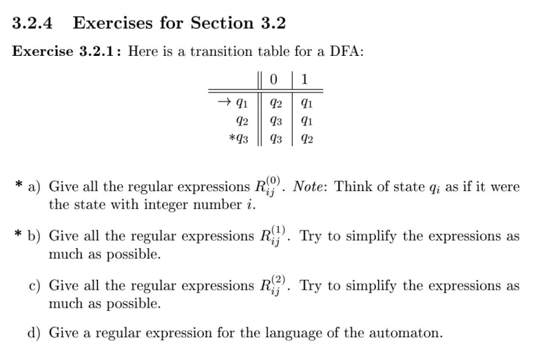 Solved 3.2.4 ﻿Exercises for Section 3.2Exercise 3.2.1: Here | Chegg.com