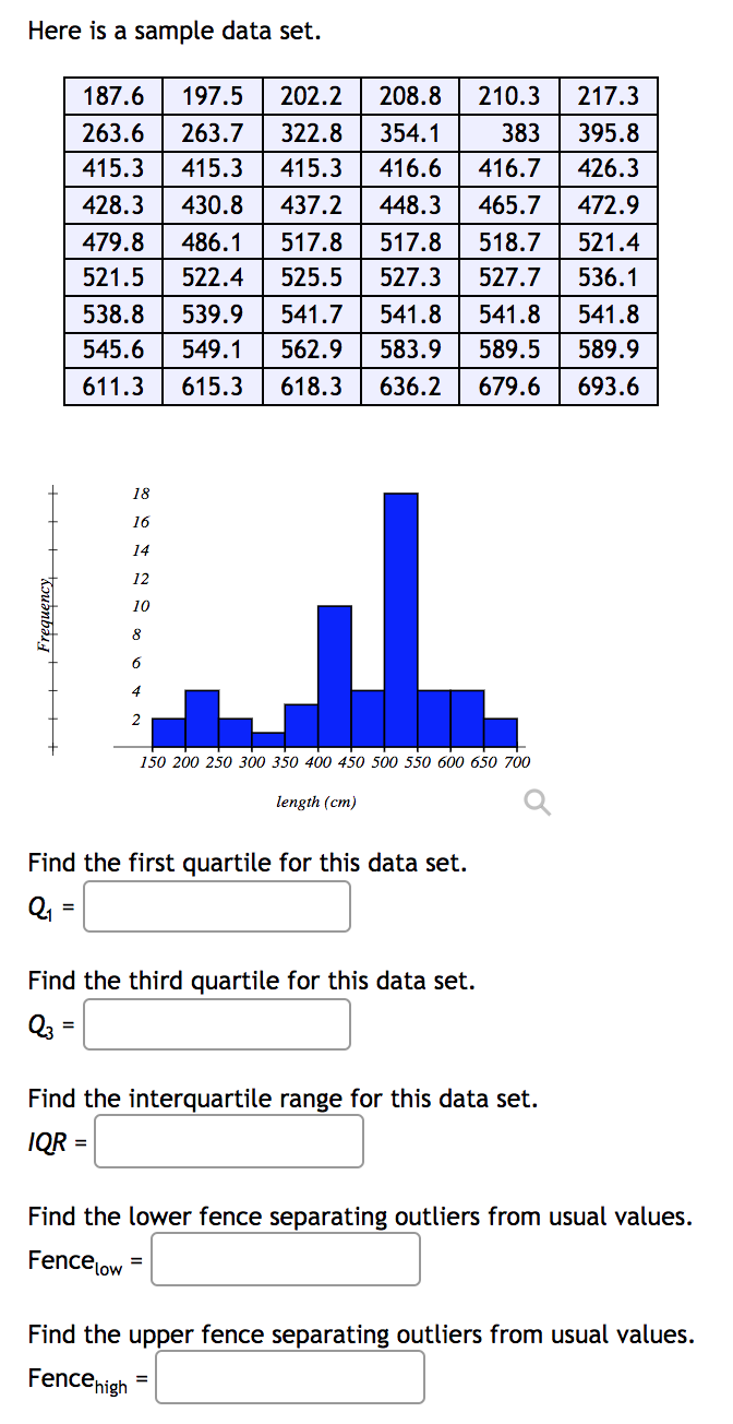 Solved Here is a sample data set. 187.6 263.6 415.3 428.3 | Chegg.com