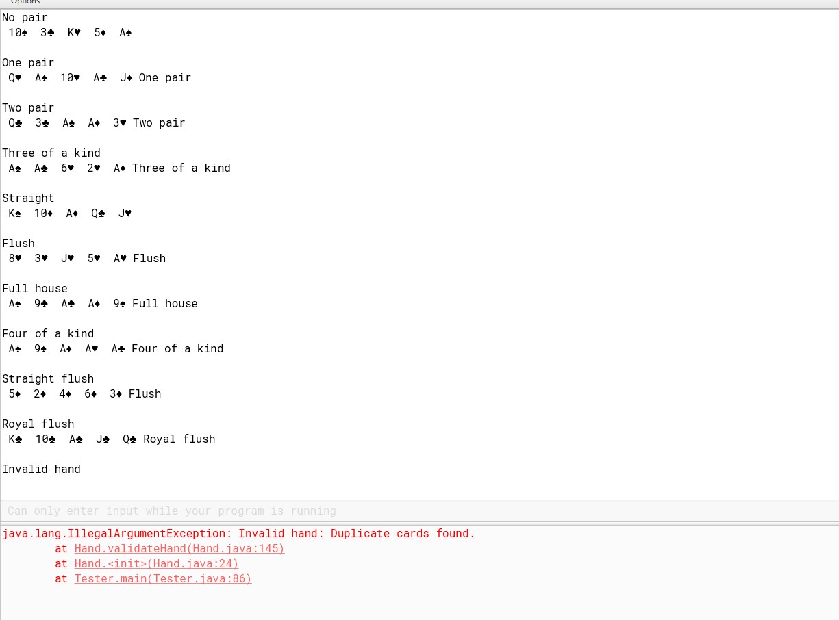 Solved I need help with this coding assignment, my output | Chegg.com