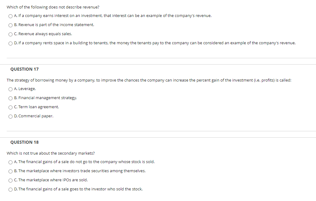 Solved Which best describes the situation involving a | Chegg.com