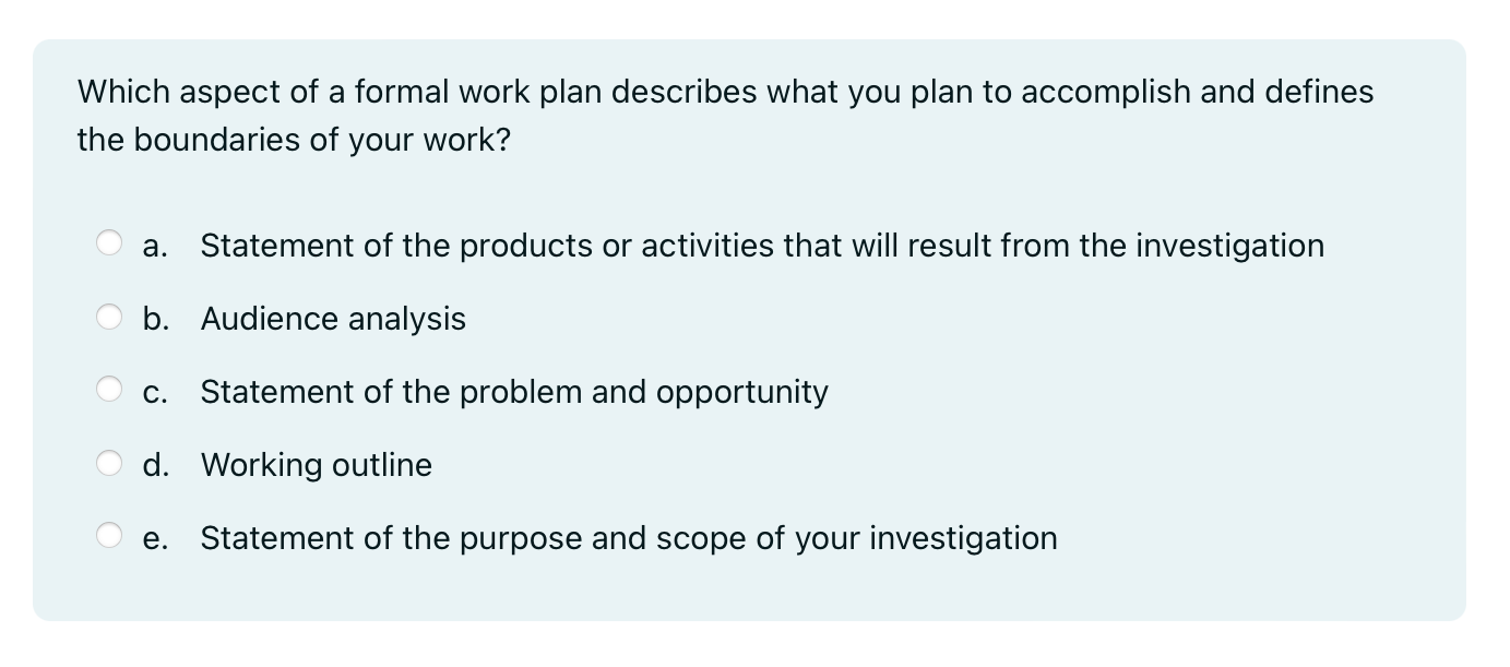Solved Why do proposals often take the indirect approach? a. | Chegg.com
