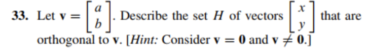 Solved ALSO Must say/explain what the orthogonal complement | Chegg.com