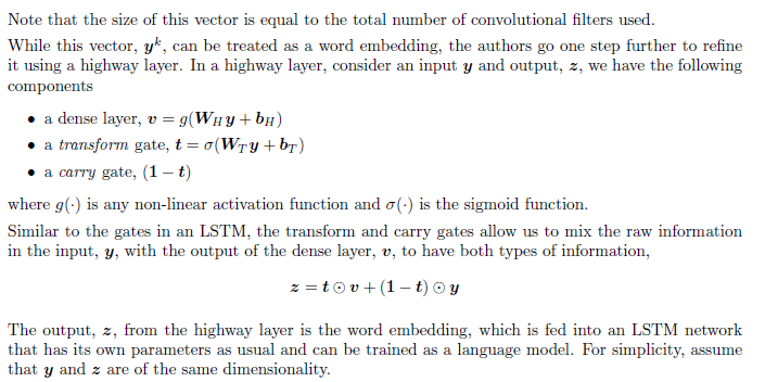 We have only looked at word-level embeddings until | Chegg.com