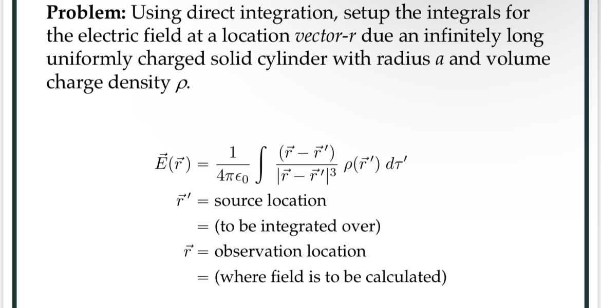 Solved Problem: Using direct integration, setup the | Chegg.com