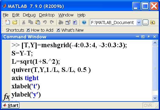 Solved MATH 282 - MATLAB : First Order Differential | Chegg.com