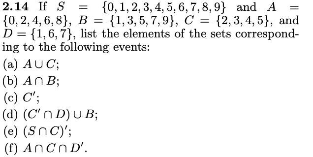 Solved 2.4 An experiment involves tossing a pair of dice, | Chegg.com