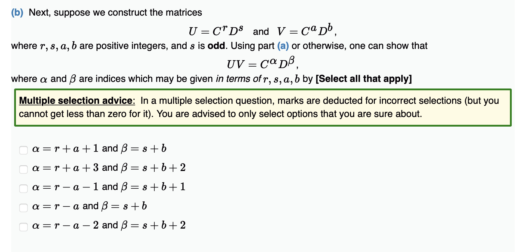 Solved Suppose the invertible \\( n \\times n \\) matrices | Chegg.com