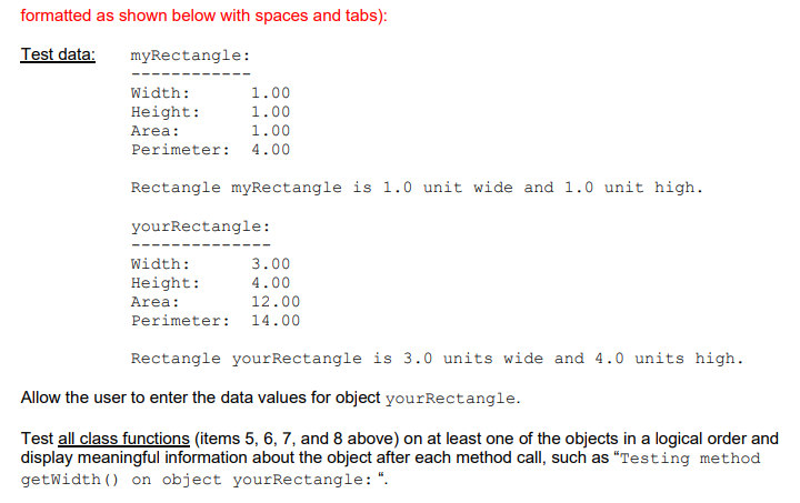 Solved Note: Below, (...) means the method takes parameters. | Chegg.com