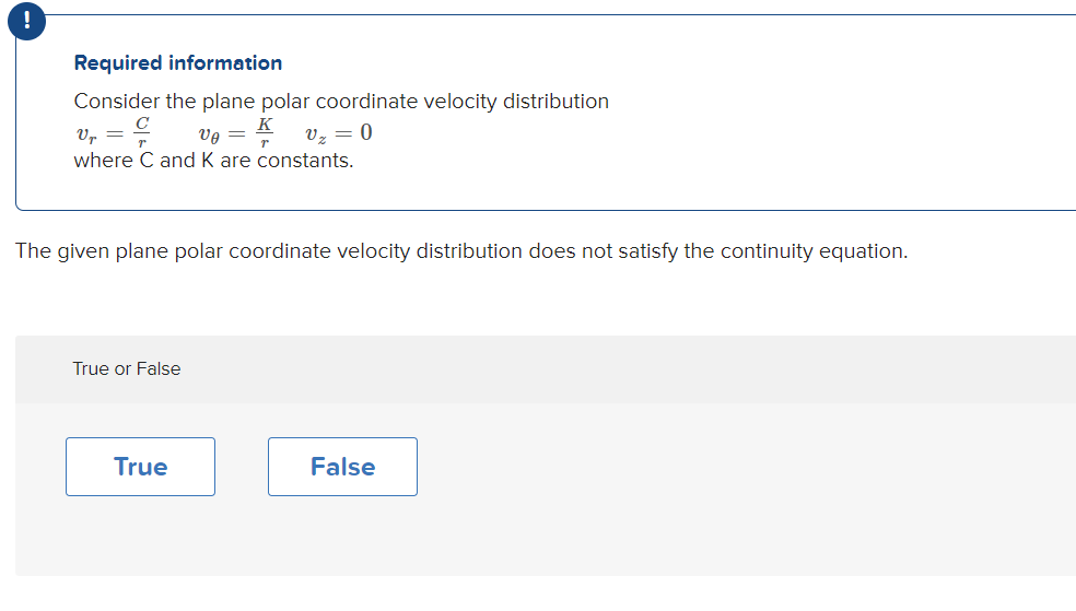 Solved Required information Consider the plane polar | Chegg.com