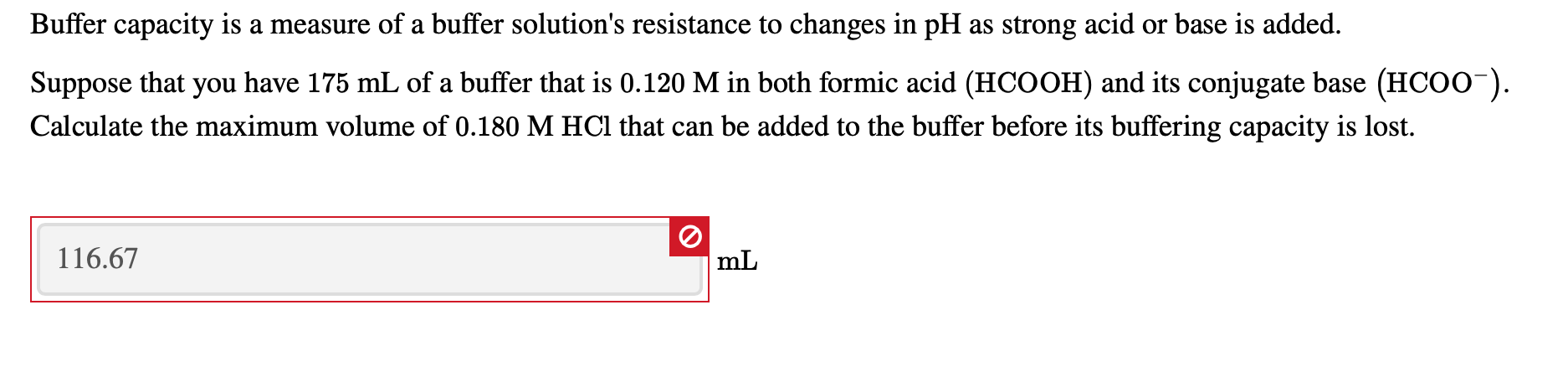 Solved Buffer capacity is a measure of a buffer solution's | Chegg.com