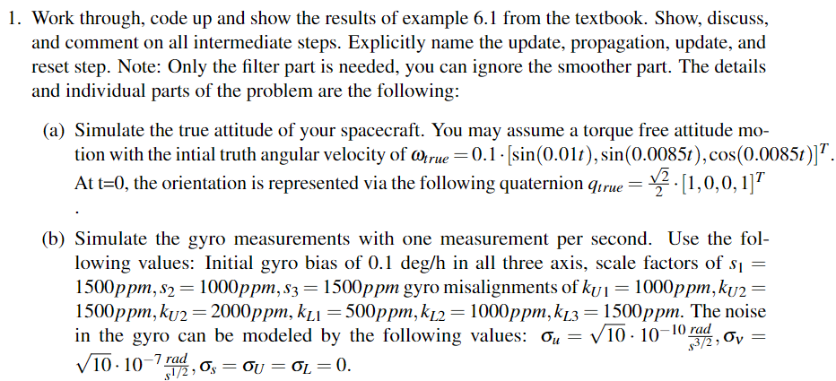 Solved 1. Work through, code up and show the results of | Chegg.com
