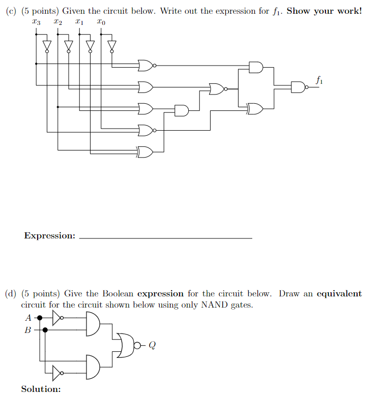 Solved A 2 Points A Boolean Function Of Three Variab 8933