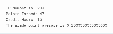 Solved 1. Create a class named that has fields for an ID | Chegg.com