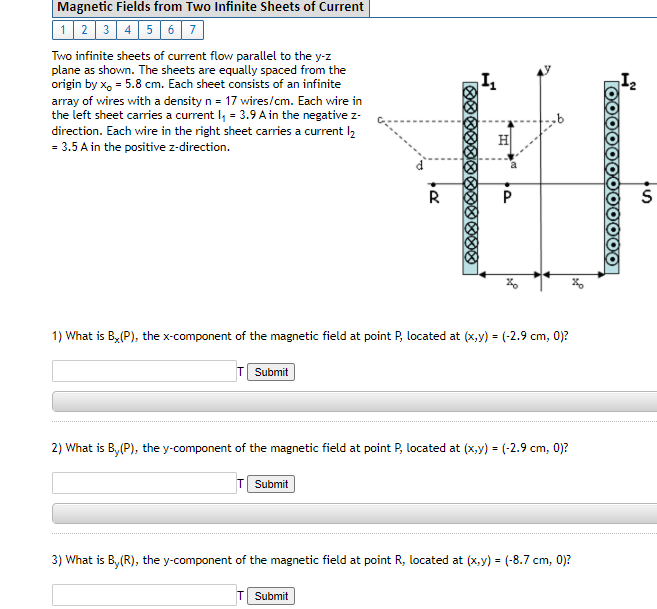 Solved Magnetic Fields from Two Infinite Sheets of Current 1 | Chegg.com