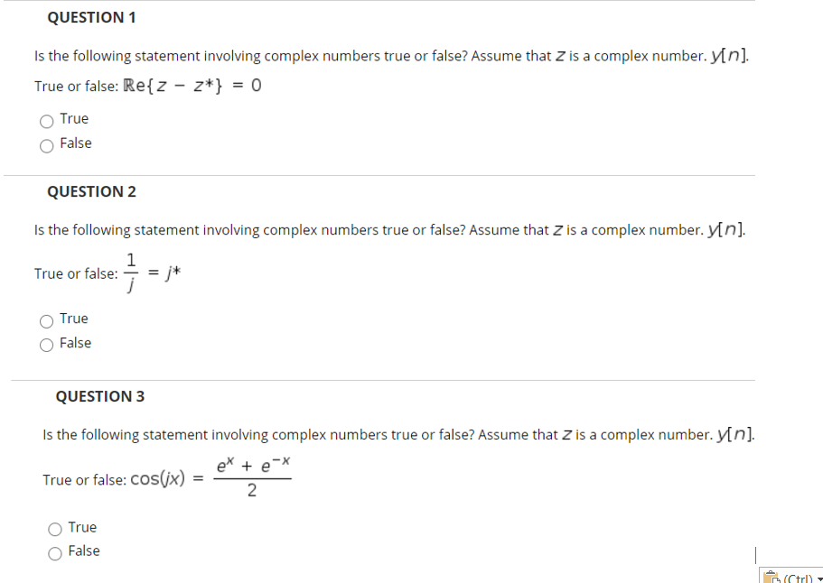 Solved QUESTION 1 Is the following statement involving | Chegg.com Solved QUESTION 1 Is the following statement involving | Chegg.com