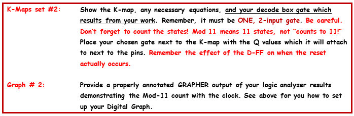 Using Counter IC's as Mod Counters (Warning: There | Chegg.com