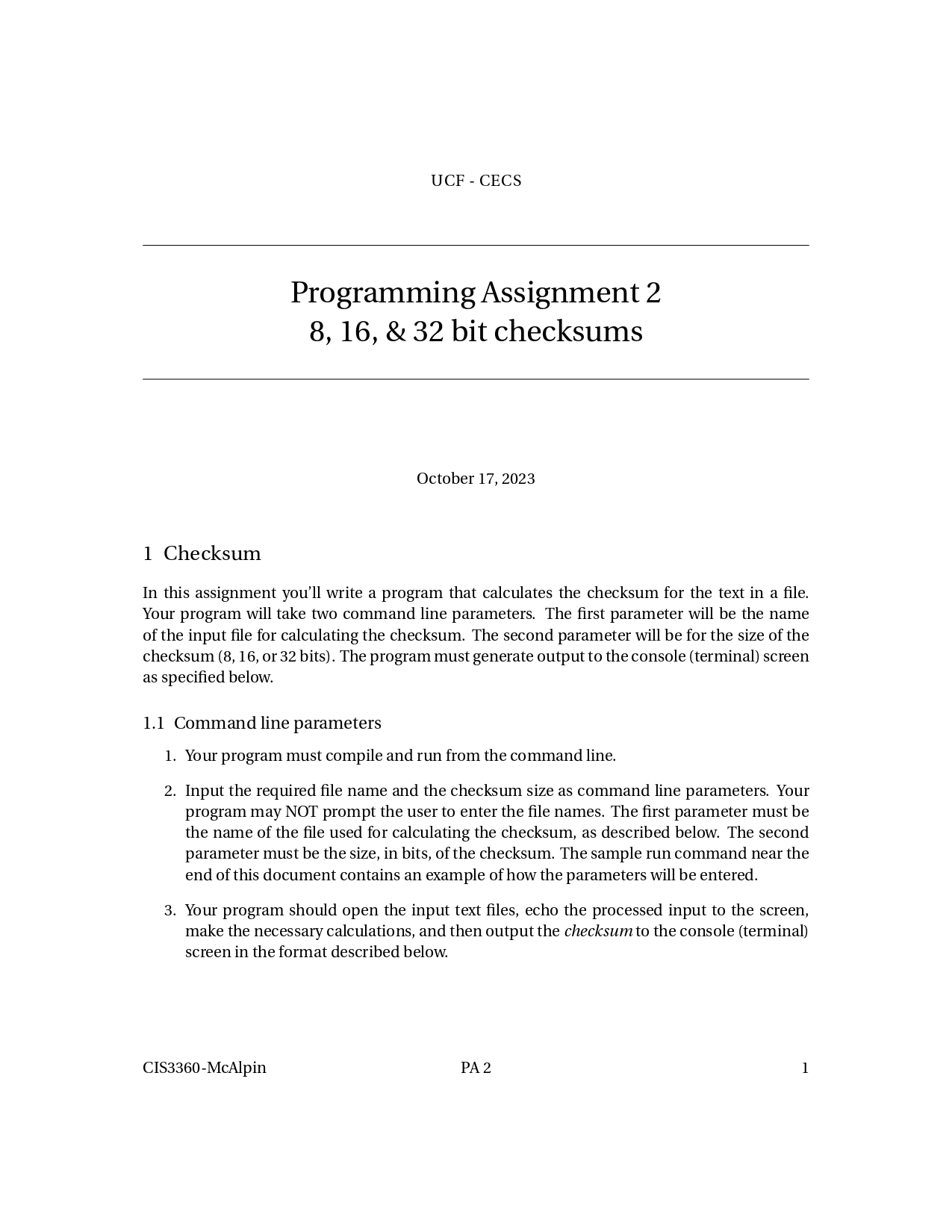 Solved Printf 12 D Bit Checksum Is 81x For All 4 D 0852