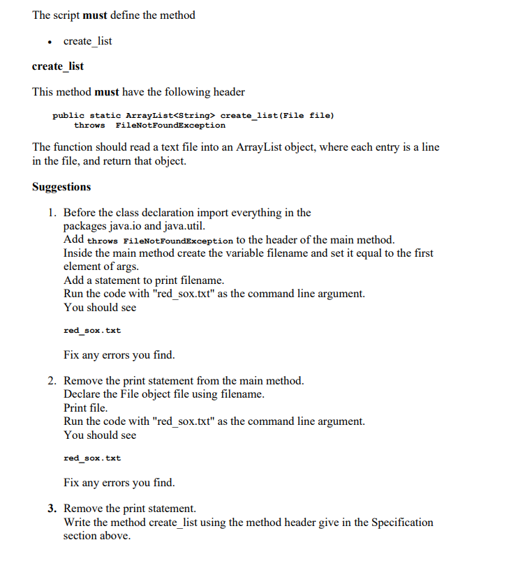 Solved Deliverables There is one deliverable for this | Chegg.com