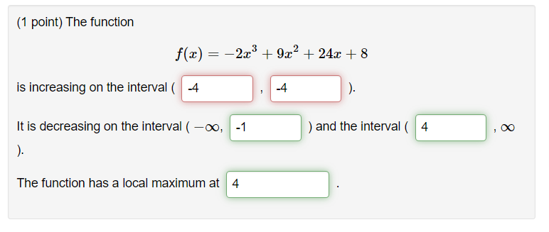 Solved HW8: Problem 5 Previous Problem List Next (1 point) | Chegg.com