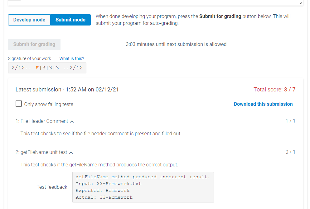 Solved 3.13 ** zyLab: File Name and Type This program | Chegg.com