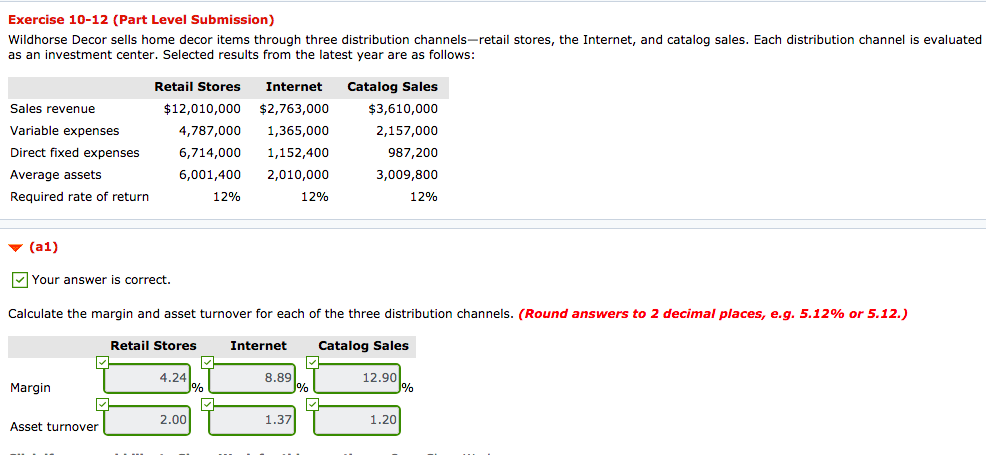 Solved Exercise 10-8 (Part Level Submission) Concord Design | Chegg.com