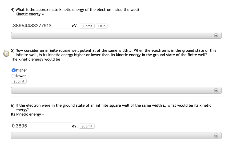 Solved 1 The Graph Below Represents The Ground State Wave