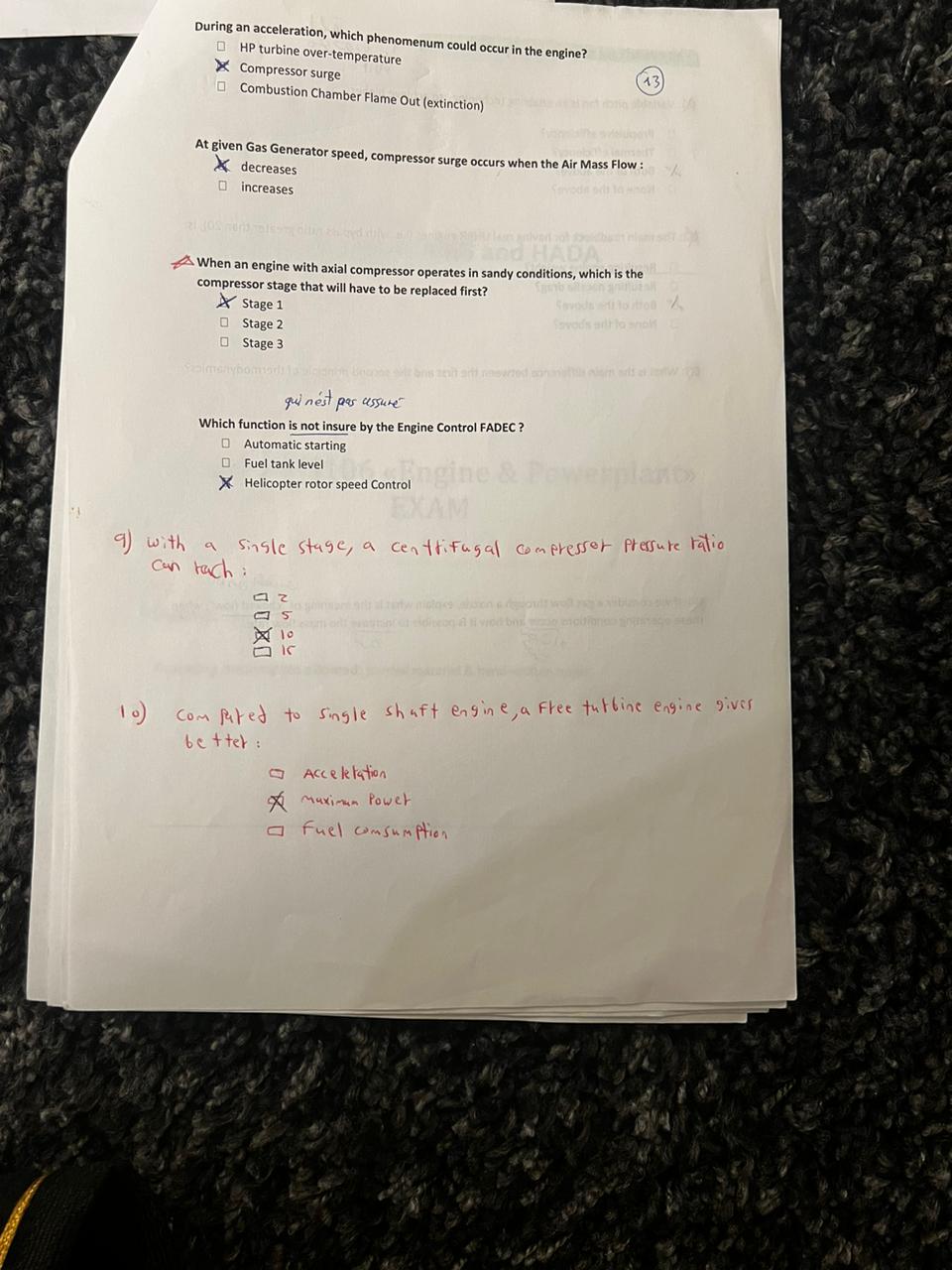 Solved During an acceleration, which phenomenum could occur | Chegg.com