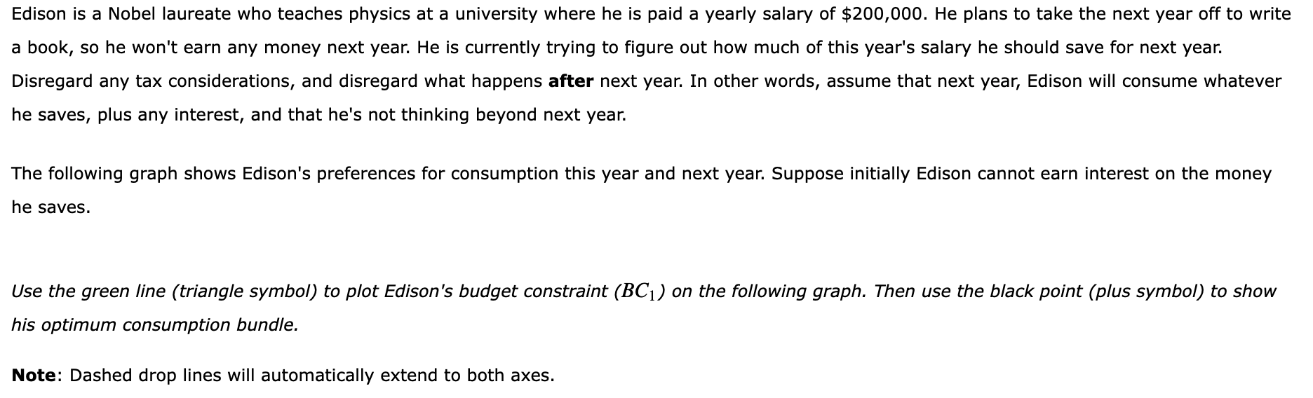 Solved Edison is a Nobel laureate who teaches physics at a | Chegg.com