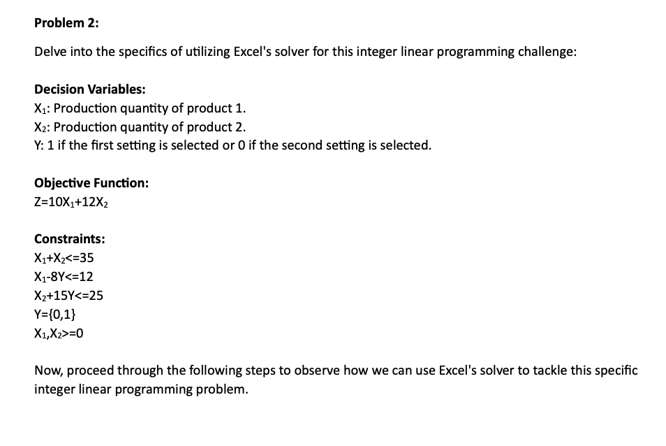 Solved Delve into the specifics of utilizing Excel's solver | Chegg.com