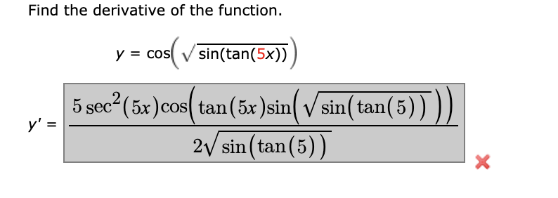 Solved For The Given Composite Function Identify The Inner