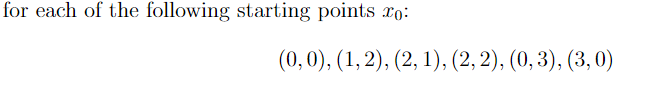 1. Solve the following NLP problems by using the | Chegg.com