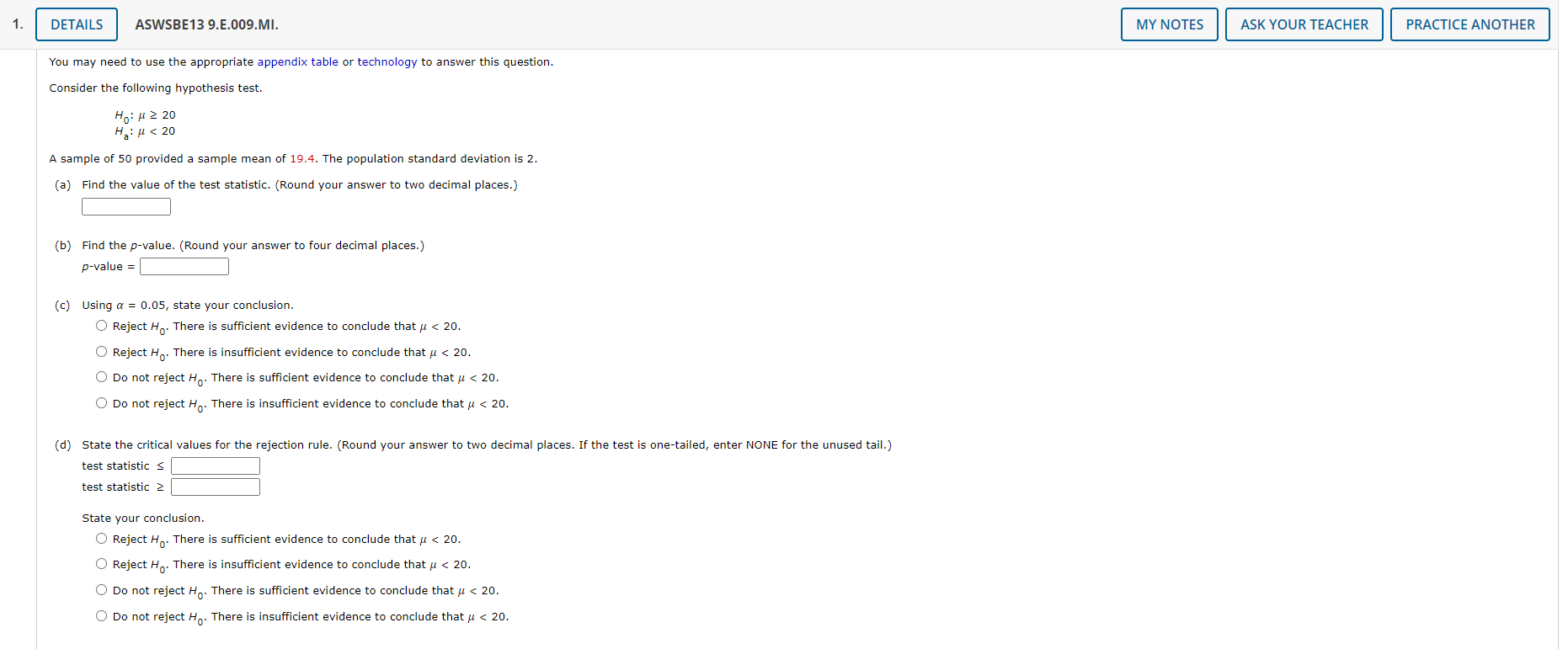 Solved You may need to use the appropriate appendix table or | Chegg.com