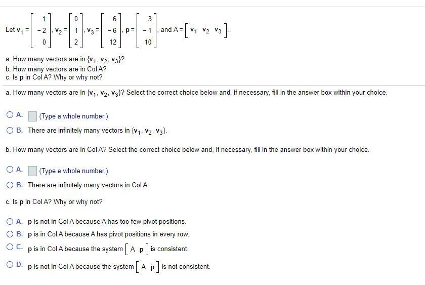 Solved Let A, B, and C be arbitrary matrices for which the | Chegg.com